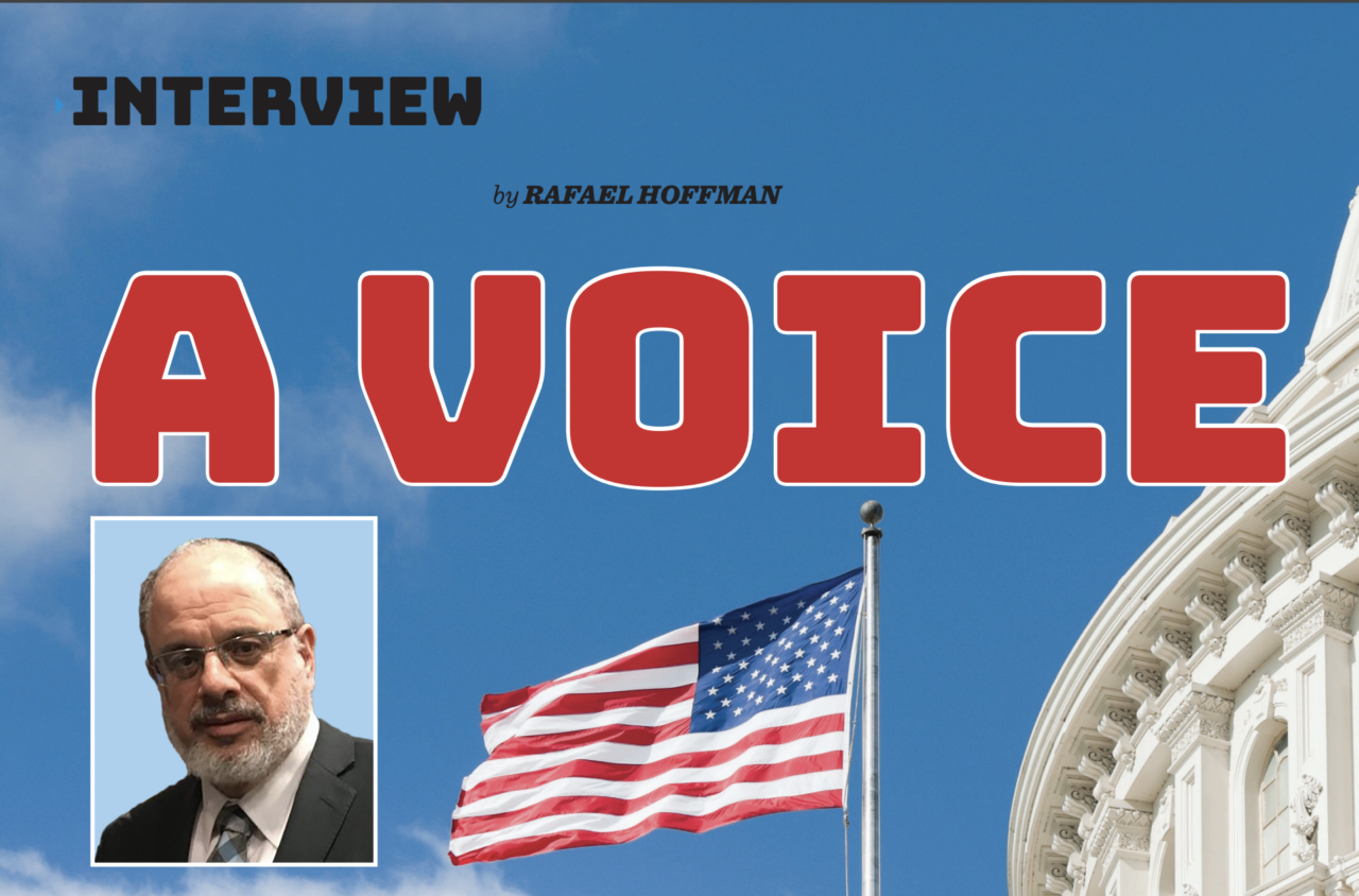 Hamodia Prime: Rabbi Yoel Schonfeld – Letting Our Voice Be Heard ...